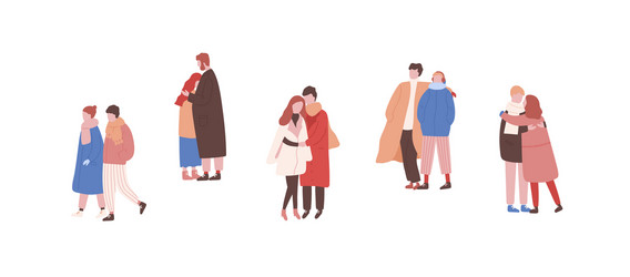 Hugging Poses Hug Vector Images (over 2,300)