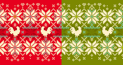 Seamless colorful aztec geometric pattern Vector Image