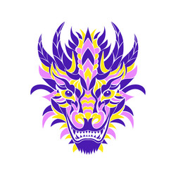Yellow Dragon Head Vector Images (over 460)