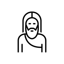 Moses Royalty Free Vector Image - VectorStock
