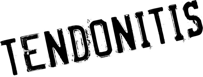 Tendonitis rubber stamp Royalty Free Vector Image