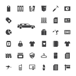 Blank icons Royalty Free Vector Image - VectorStock