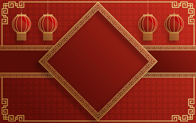 Chinese Red Gold Background Vector Images (over 21,000)