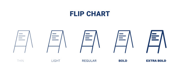 Billboard icon thin light regular bold black Vector Image