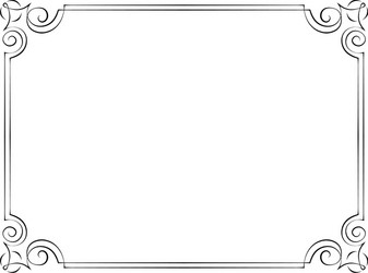 Vintage vertical frame Royalty Free Vector Image