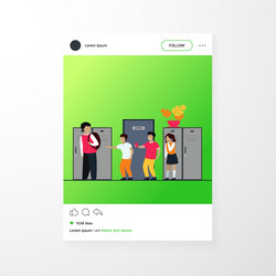 School bullying victim concept Royalty Free Vector Image