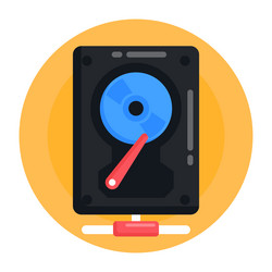 Network drive Royalty Free Vector Image - VectorStock