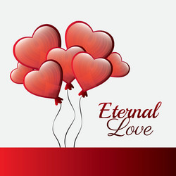 Romantic love design Royalty Free Vector Image