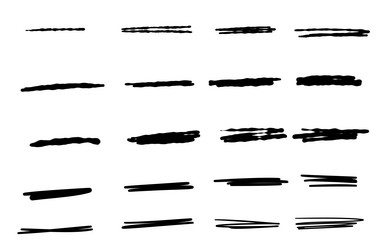 Graffiti Underline Vector Images (over 300)