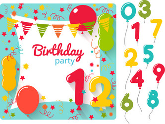 Birthday Invitation Vector Images (over 270,000)