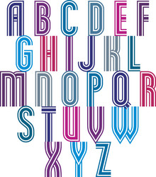 Font Triple Style Vector Images (over 1,200)