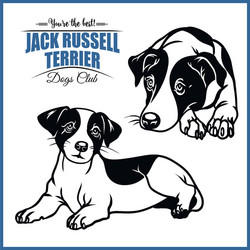 Jack Russell Terrier Logo Vector Images (over 120)