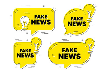 Fake news symbol media newspaper sign Royalty Free Vector