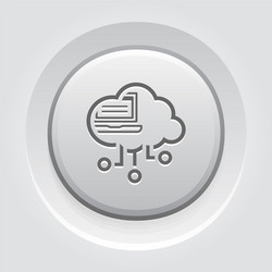 Simple virtual desktop icon Royalty Free Vector Image