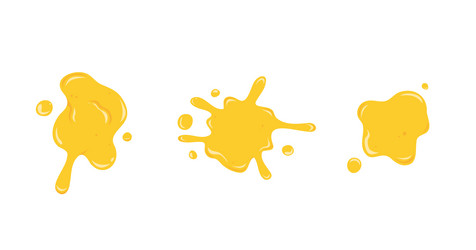 Cheese splat Royalty Free Vector Image - VectorStock