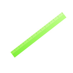 Yellow ruler Royalty Free Vector Image - VectorStock
