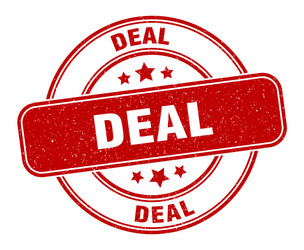Deal stamp Royalty Free Vector Image - VectorStock