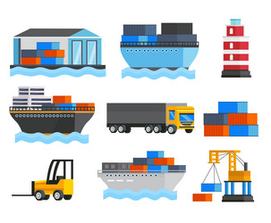 Shipping Port Vector Images (over 15,000)