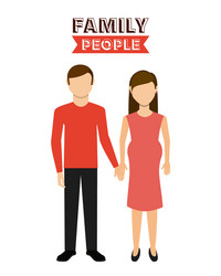 Family people Royalty Free Vector Image - VectorStock