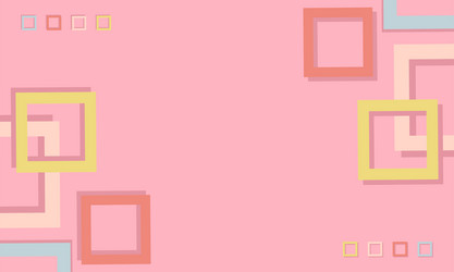 Cute background design template Royalty Free Vector Image