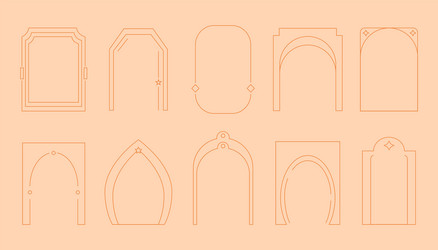 Arch Outline Vector Images (over 6,400)