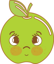 Sad Apple Face Vector Images (over 200)