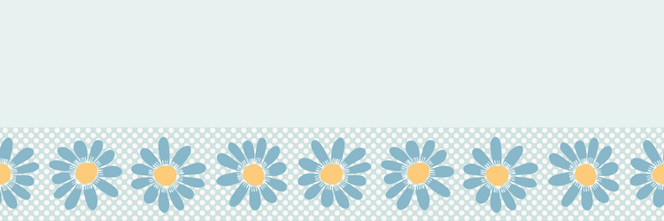 Bold pastel flowers on polka dots hand Royalty Free Vector