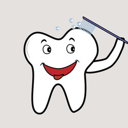 Kid teeth Royalty Free Vector Image - VectorStock