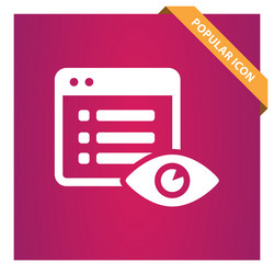 File hide icon Royalty Free Vector Image - VectorStock