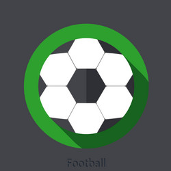 Football element design Royalty Free Vector Image