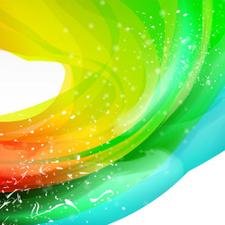 Minimal curve liquid spark wave background Vector Image