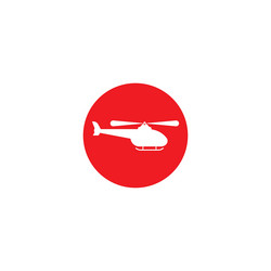 Helicopter logo Royalty Free Vector Image - VectorStock