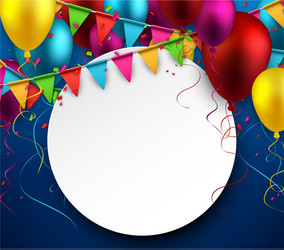 Party celebration background Royalty Free Vector Image