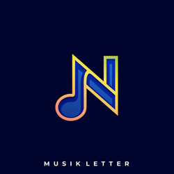 Letter scale template Royalty Free Vector Image