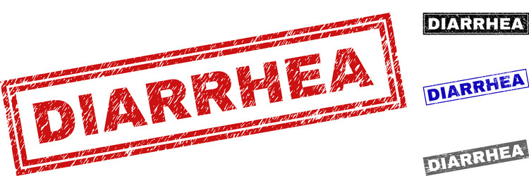 Diarrhea rubber stamp Royalty Free Vector Image