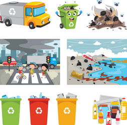 Environment elements Royalty Free Vector Image