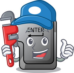 Funny Computer Keyboard Cartoon Enter Vector Images (over 1,300)