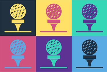 Pop Art Golf Vector Images (over 370)