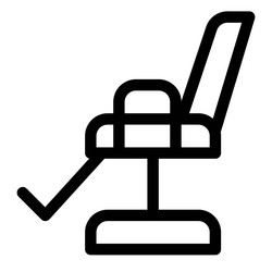 Recliner a backrest and footrest-equipped armchair