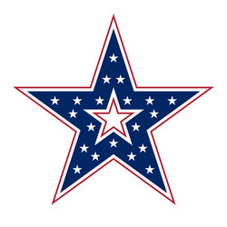 Cuba star flag Royalty Free Vector Image - VectorStock