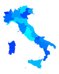 Italy Map Piemonte Vector Images (71)
