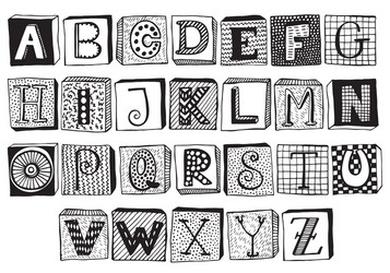 Fancy Alphabet Abc Vector Images (over 2,400)