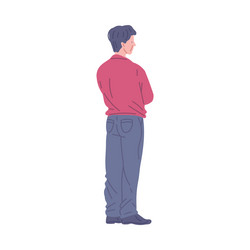 Man From Behind Vector Images (over 380)
