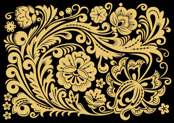Seamless pattern in traditional russian Royalty Free Vector