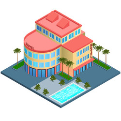 Hotel Resort Isometric Vector Images (over 1,200)
