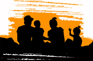 Family Sunset Vector Images (over 3,000)