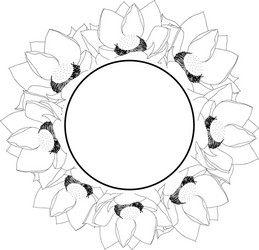 Black and White Lotus Borders Vector Images (over 100)
