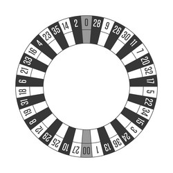Roulette Wheel Layout