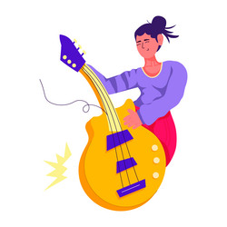 String player Royalty Free Vector Image - VectorStock