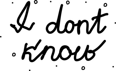 Dont Know Vector Images (over 300)